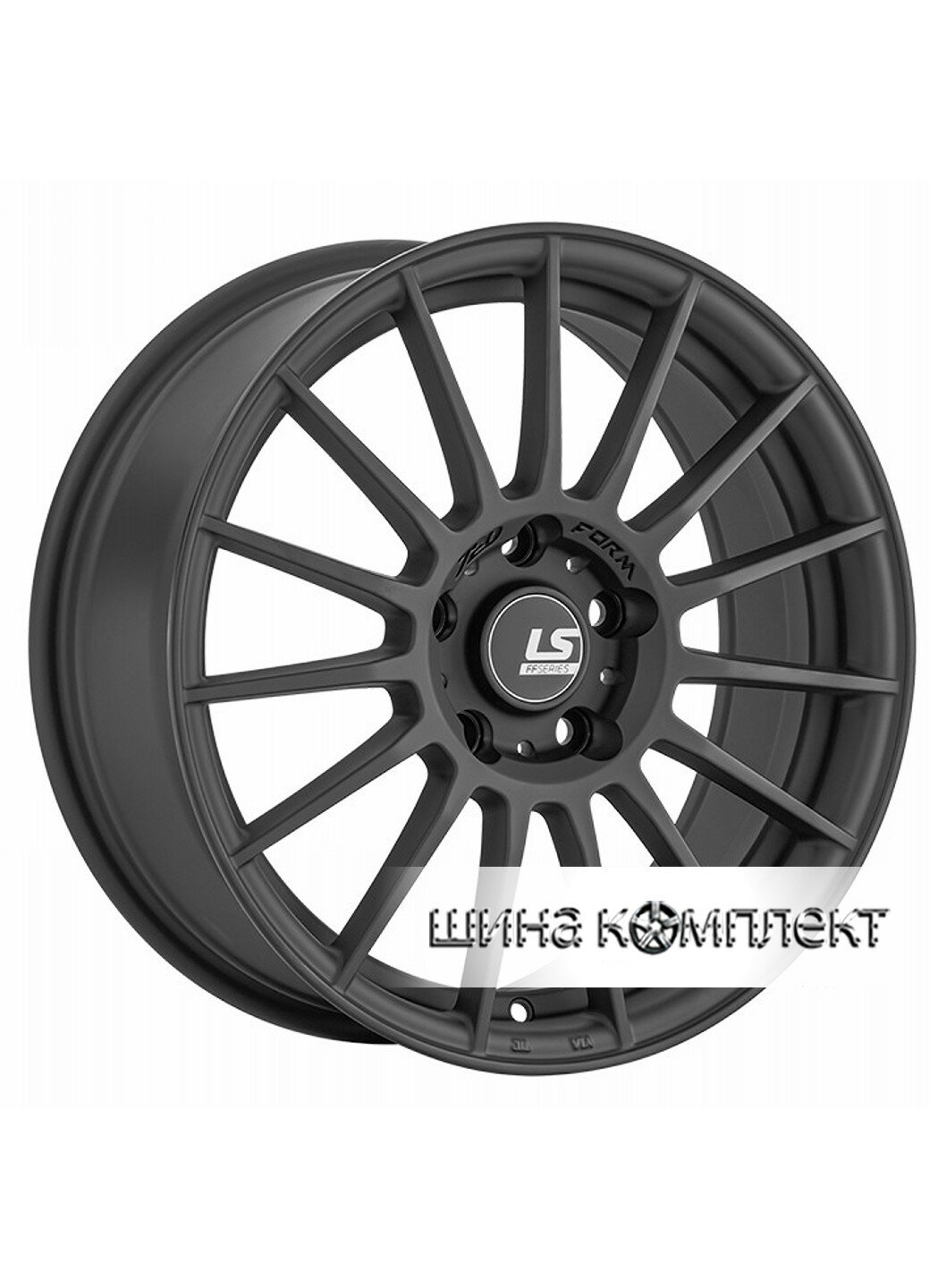 Колесный диск LS FlowForming RC05 7,5x17 5x112 ET30 66,6 MB литой для автомобиля