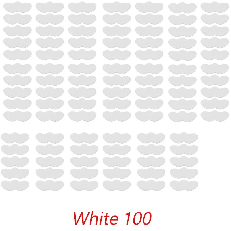Маска для носа от черных точек, White 100шт