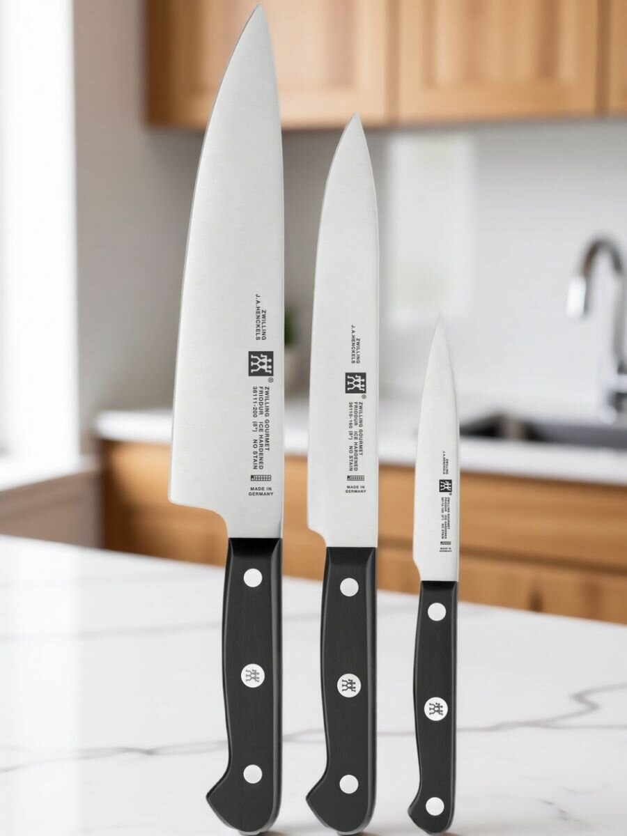 Набор кухонных ножей Zwilling Gourmet 3 предмета