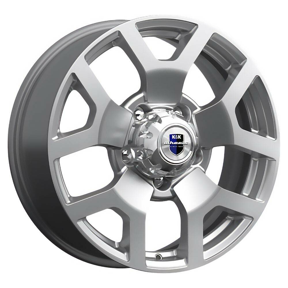 Колесный диск K&K Намиб 7x18 5x139.7 ET35 D108.5 Дарк платинум