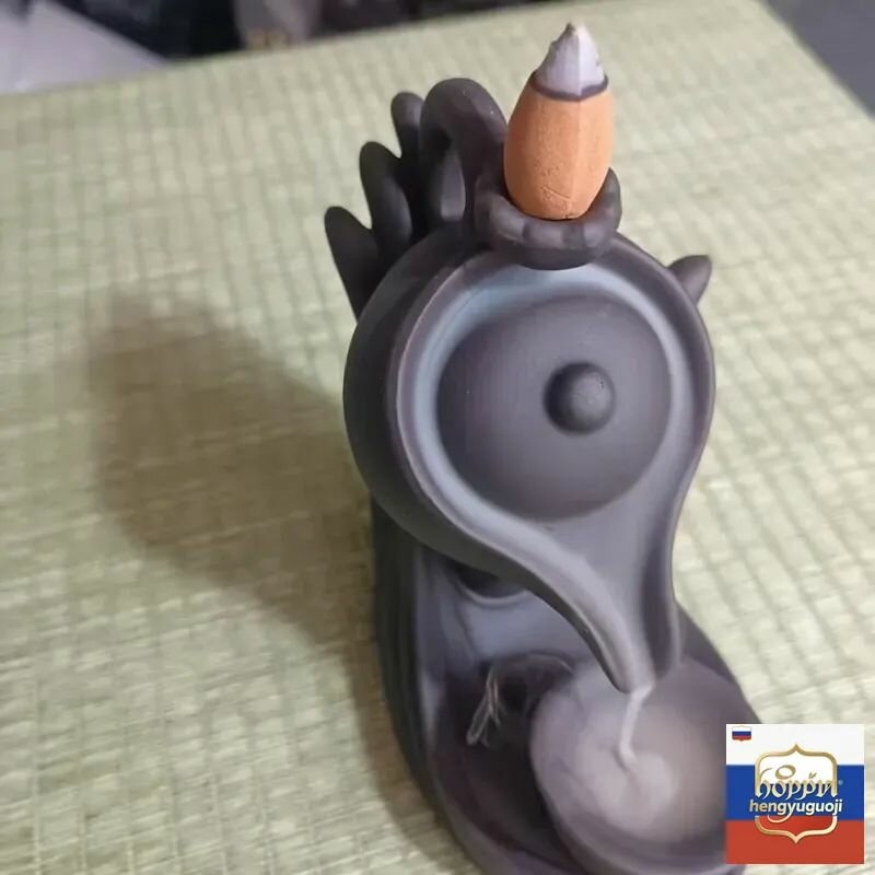 Креативная Керамическая Чайная Курильница С Обратным Течением Дыма И Тонким Ароматом Сандалового Дерева