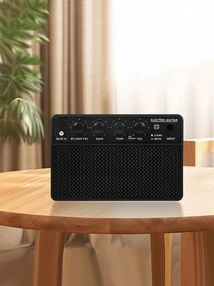 Комбоусилитель Для Электрогитары Портативный гитарный Bluetooth-комбоусилитель для электрогитары