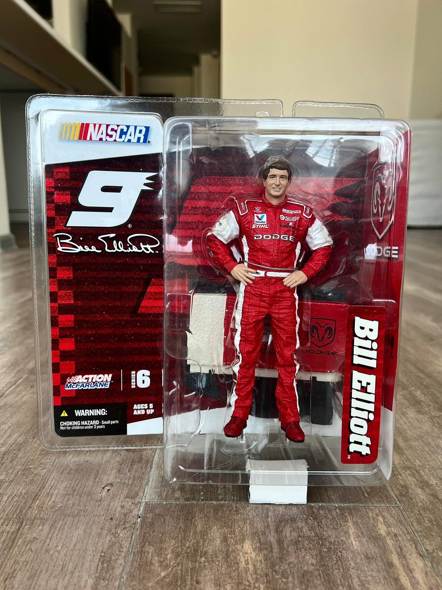 Nascar Наскар Bill Elliott Билл Эллиотт Фигурка McFarlane Toys