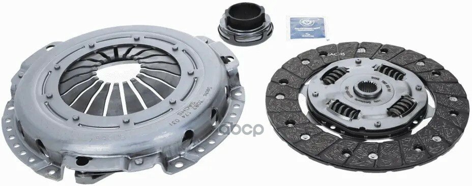 Комплект сцепления DAEWOO ESPERO 1991-99 , NEXIA 1995-97 , OPEL ASCONA C 1981-88 Sachs арт. 3000176001