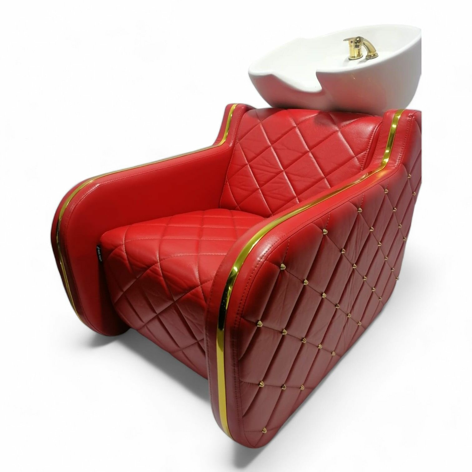 Парикмахерская мойка с раковиной и комплектом для подключения и установки