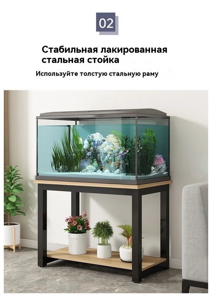 Тумба 70х35х70 см белая зеркальная напольная для дома с 2 полками, и металл, макс. нагрузка 250 кг, в разобранном виде — фото 1