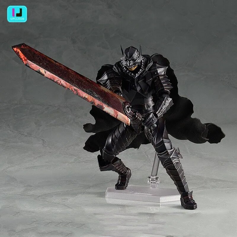 Фигурка Figma 410# Берсерк из аниме "Берсерк". Коллекционная фигурка воина с оружием, 16 см — фото 1