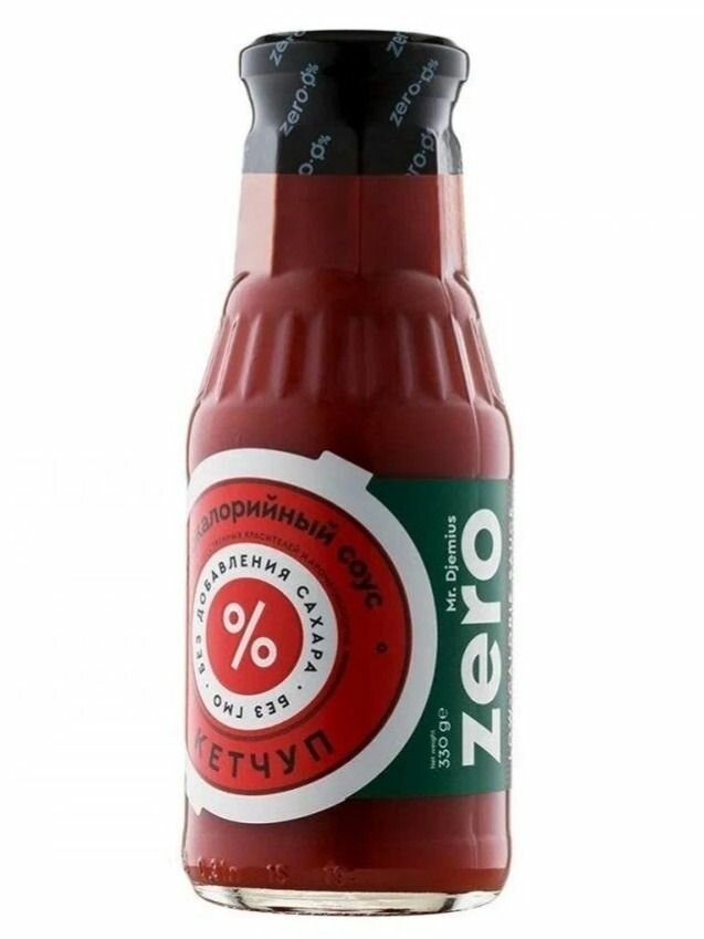 Mr.DjemiusZero низкокалорийный соус (330 мл.) (Кетчуп) срок до 21.04.2026