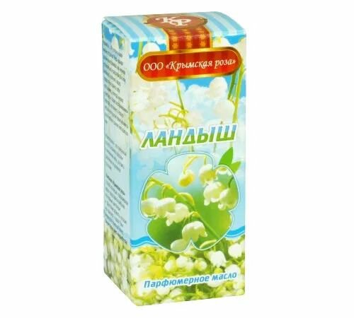 Эфирное масло Крымская роза парфюмерное с экстрактом Ланды, 10 мл