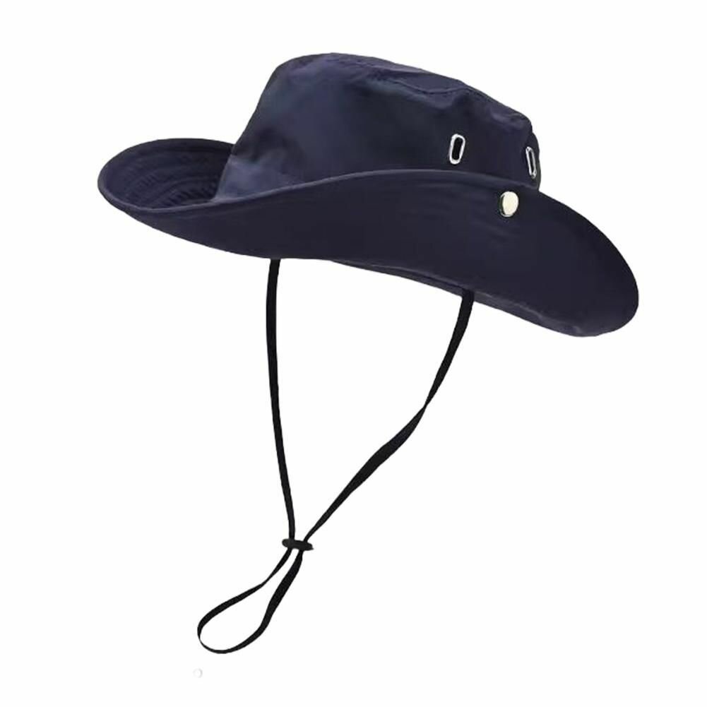 Женская повседневная и стильная джинсовая шляпа от солнца со шнурком