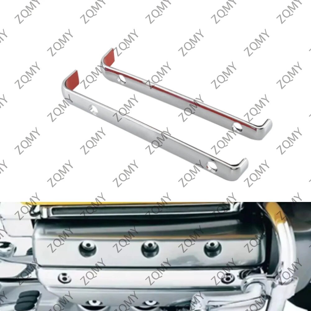 Боковой обтекатель с логотипом для Honda Goldwing GL1800 2001 2002 2003 2004 2005 2006 2007 2008 2009 2010 2011, декоративные боксерские хромированные комплекты