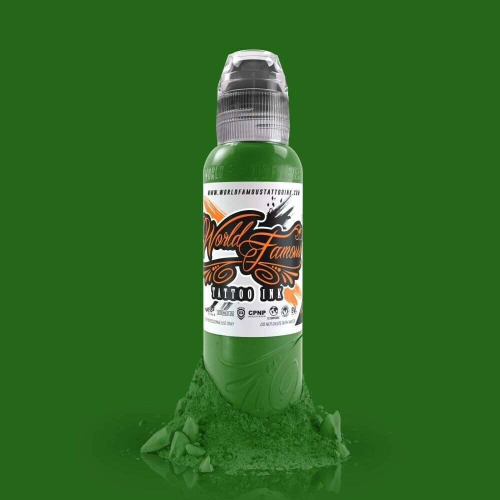 World Famous Ink Everglades Green размер 15 мл