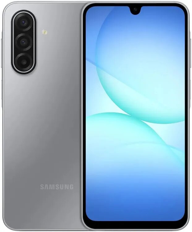 Смартфон Samsung Galaxy A17 SM-A175F 6/128Gb серый, 6.7" FHD+ Super Amoled, NFC, Helio G99 (SM-A175FZACCAU) Ростест EAC