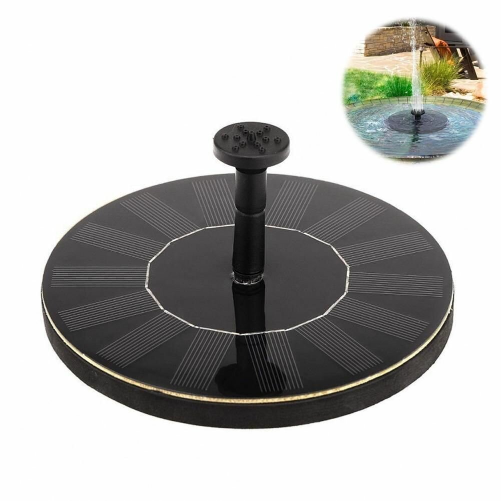 Фонтан на солнечной батарее садовый Уличный фонтанчик для пруда, бассейна