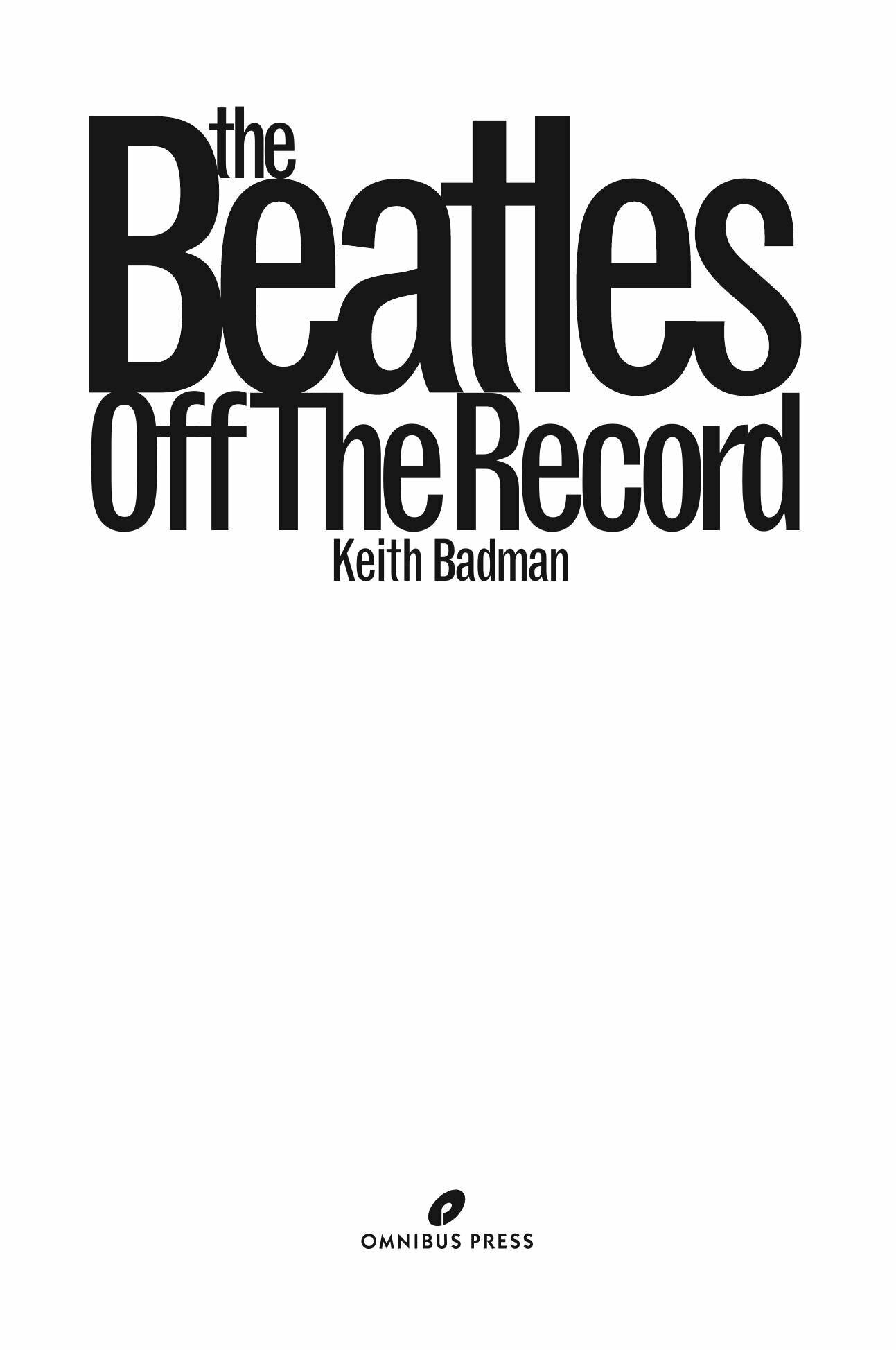 Группа Битлз: За кулисами (Beatles Off the Record), англ. яз. — фото 1