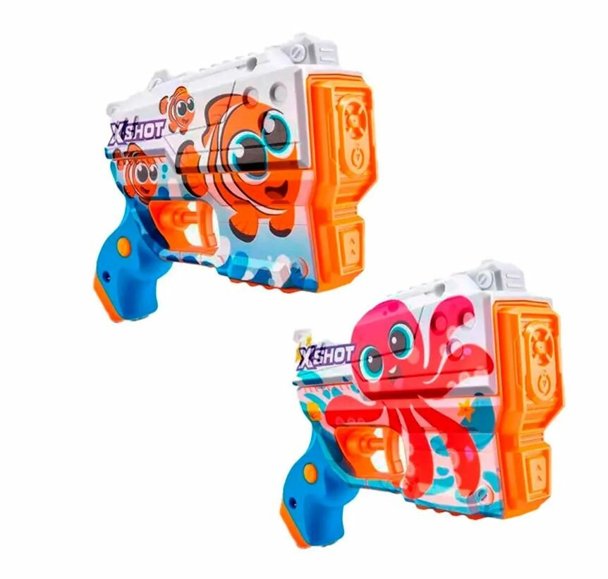 Водный бластер ZURU X-Shot Water FAST FILL , 2 шт, 118115