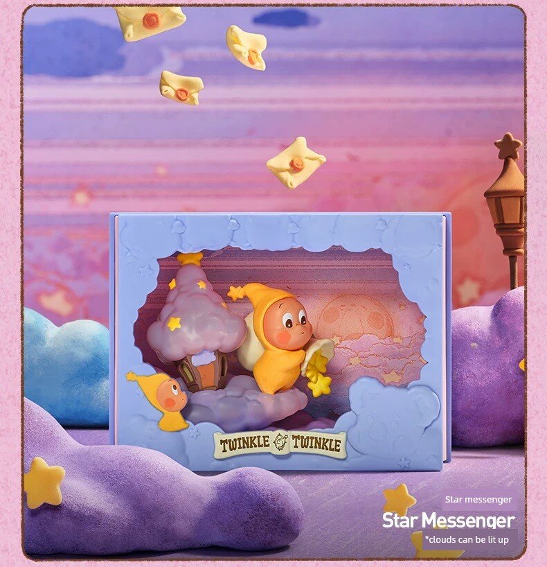 POPMART Starry People 'Star Messenger' Blind Box Collectible Figurine - Unopened Box, 5-Day Dispatch