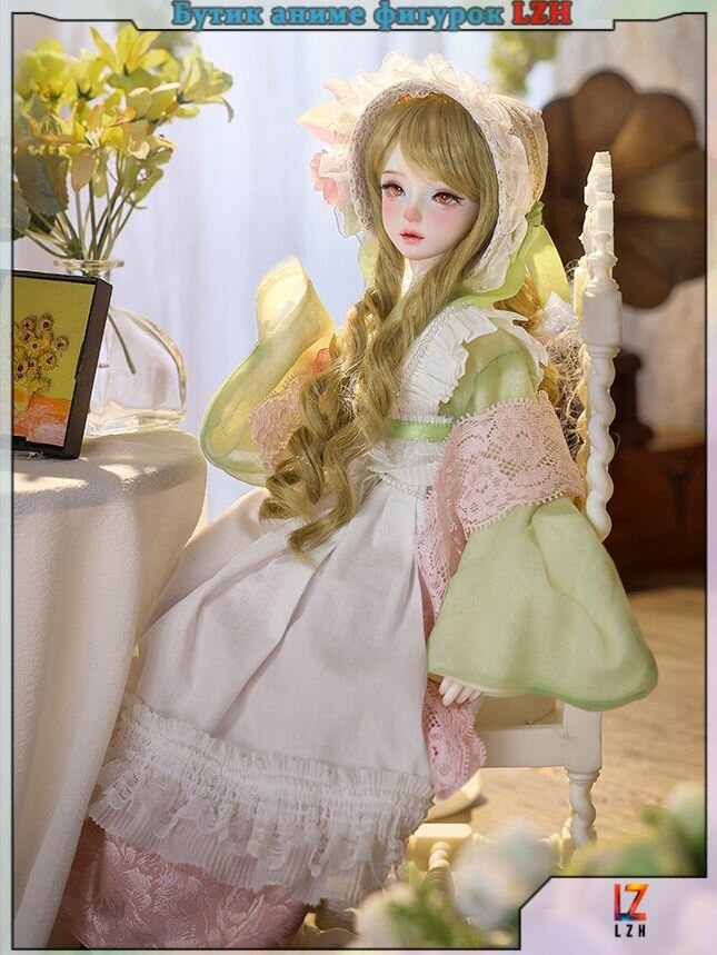 Аниме Фигурка JOYBJD bjd4 кукла BJD Рилу в подвижная фигурка из смолы SD 1/4 42см (LZH)