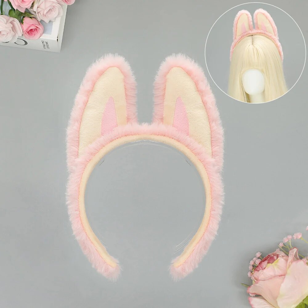 Plush Antler Headband SFG HOUSE Розовый, D3
