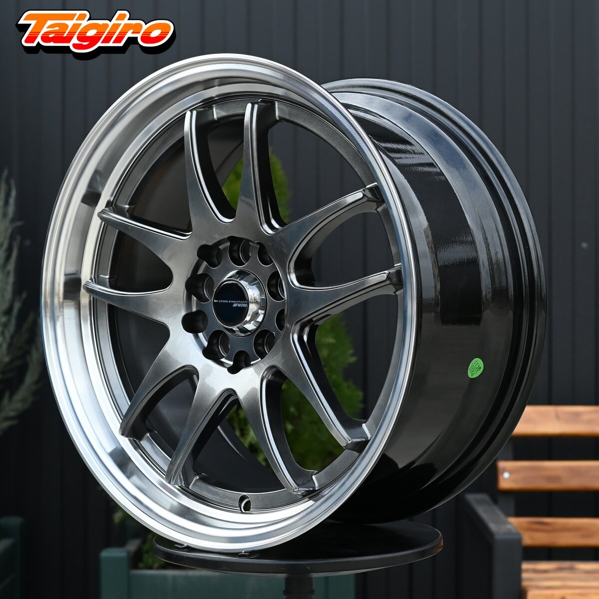 Комплект дисков R17 Work Emotion CR2P Стиль 8.0J ET35 5*100/114.3 Темный хром (FD08)