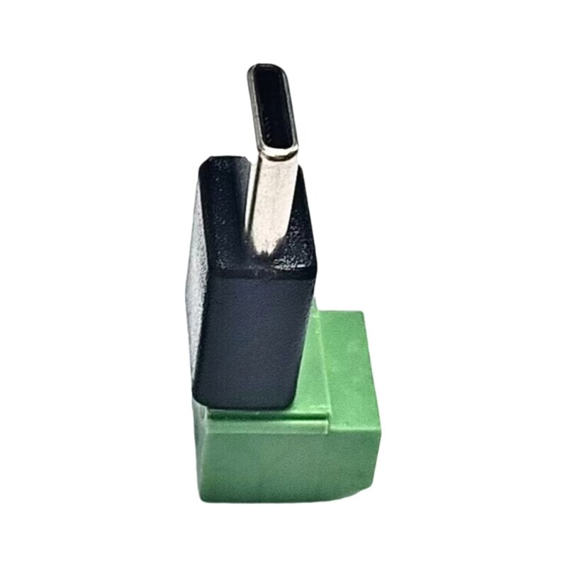 Переходник для зарядки от разъема Type C до 2-контактного разъема 5 В без припоя для смартфонов планшетов и адаптеров питания