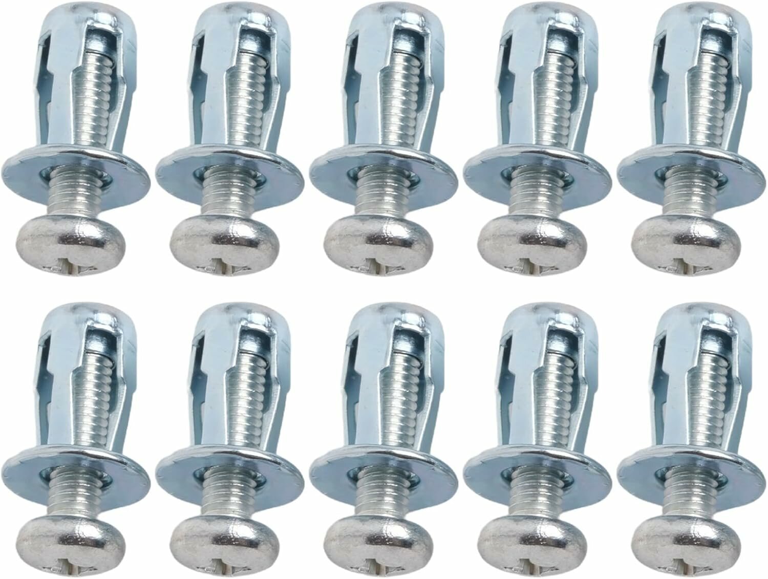 20 шт. анкеров для расширения полых стен, сверхпрочные стальные гайки для гипсокартона для гипсокартона и потолочного кр