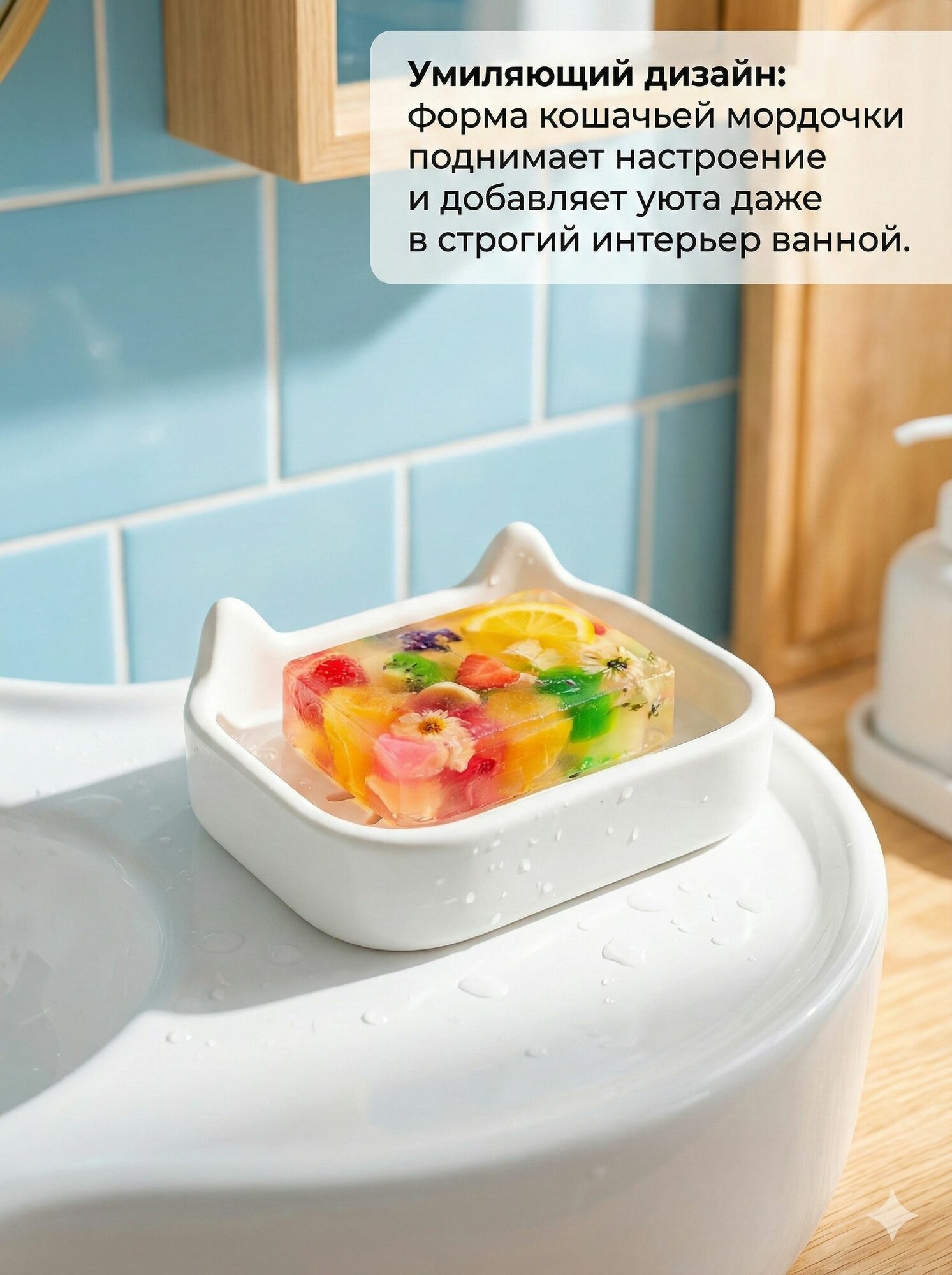 Мыльница Кошка — фото 1