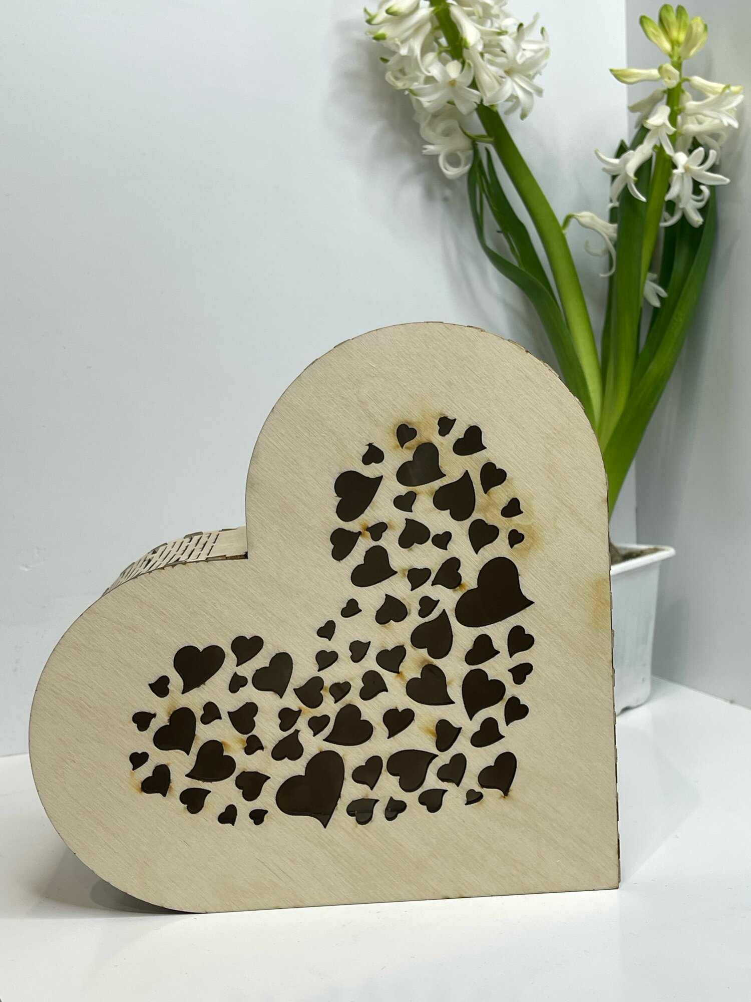 Подарочная коробка сердце