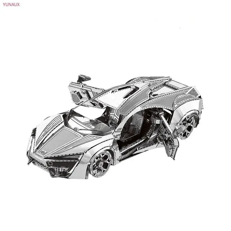 Конструктор металлический 3D супер авто - модель спортивного автомобиля, для мальчиков, металл