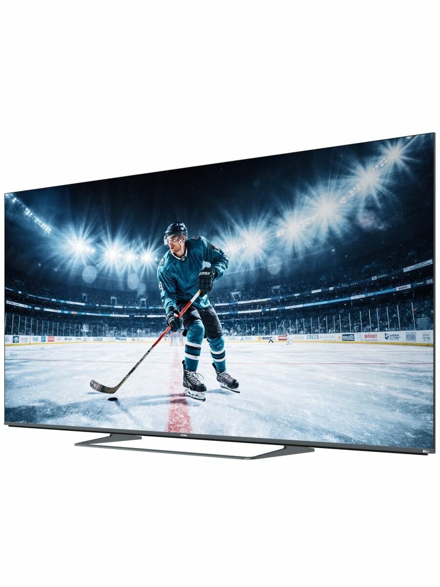 Телевизор Haier 85" MiniLED M4, Smart TV, Android TV 14.0, 4K UHD (3840x2160), серебристый