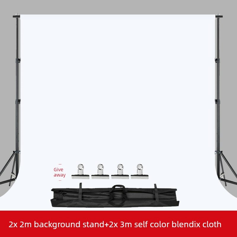 2.88* 3m Фотостойка для фона 2.6x2м, телескопическая портативная мобильная стойка для фотостудии, реквизит для