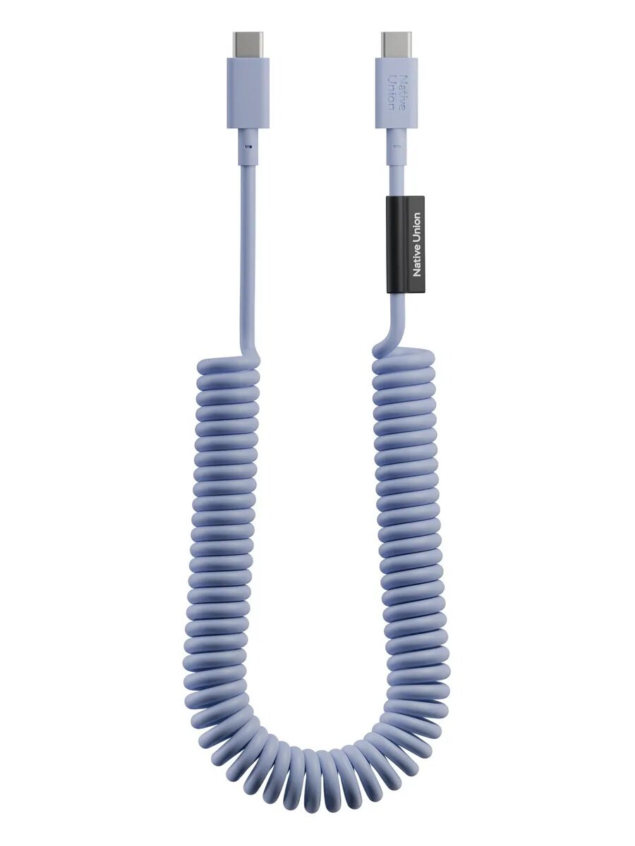 Кабель зарядный Native Union POP CABLE XL USB-C/USB-C, 60W, длина 2,4 м, цвет: сиреневый