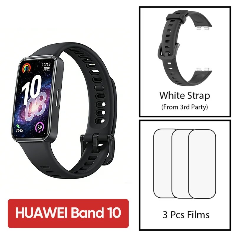 Huawei Band 10 смарт-браслет, черный