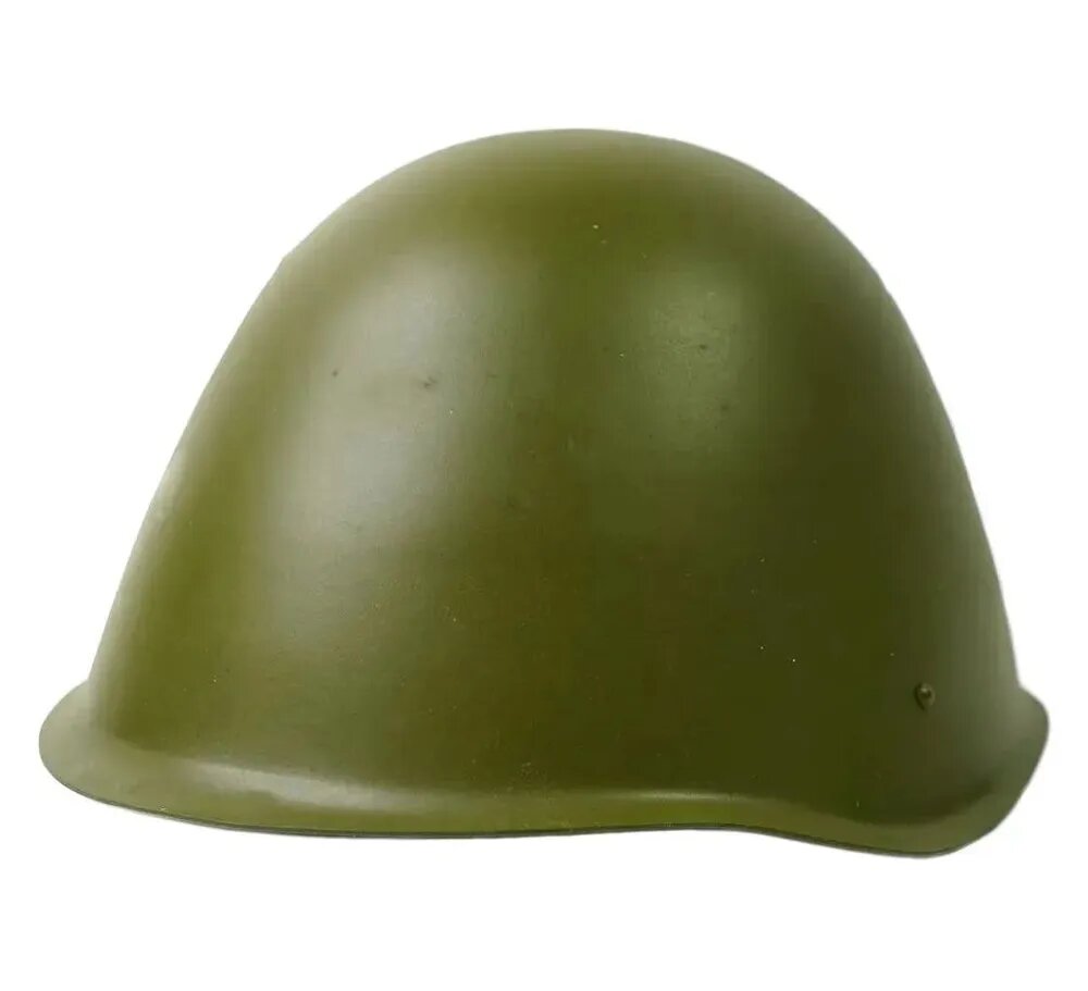 Каска для страйкбола металлическая зеленая/оливковая универсального размера для страйкбола
