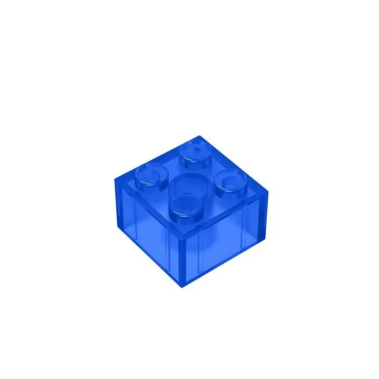 Конструктор LEGO синий 1x1