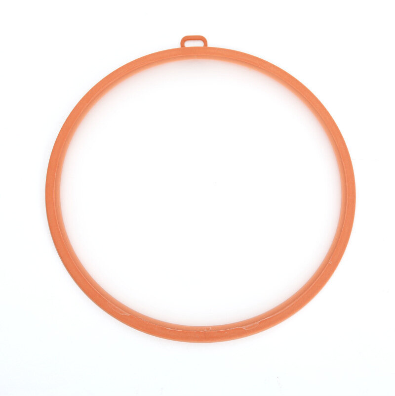 Оранжевый силиконовый чехол для посуды и холодильника, термостойкая круглая крышка, малый размер 16x16 см, удобное