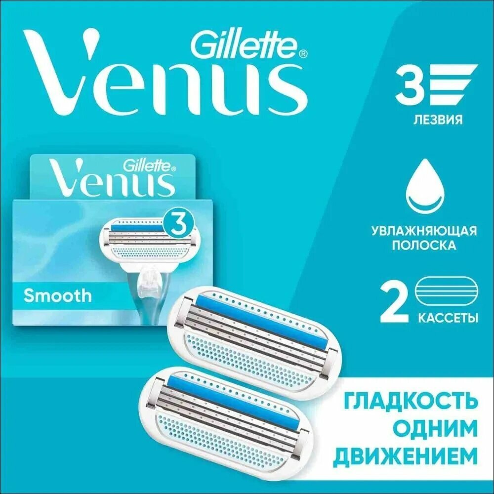 Сменные кассеты для женских бритв