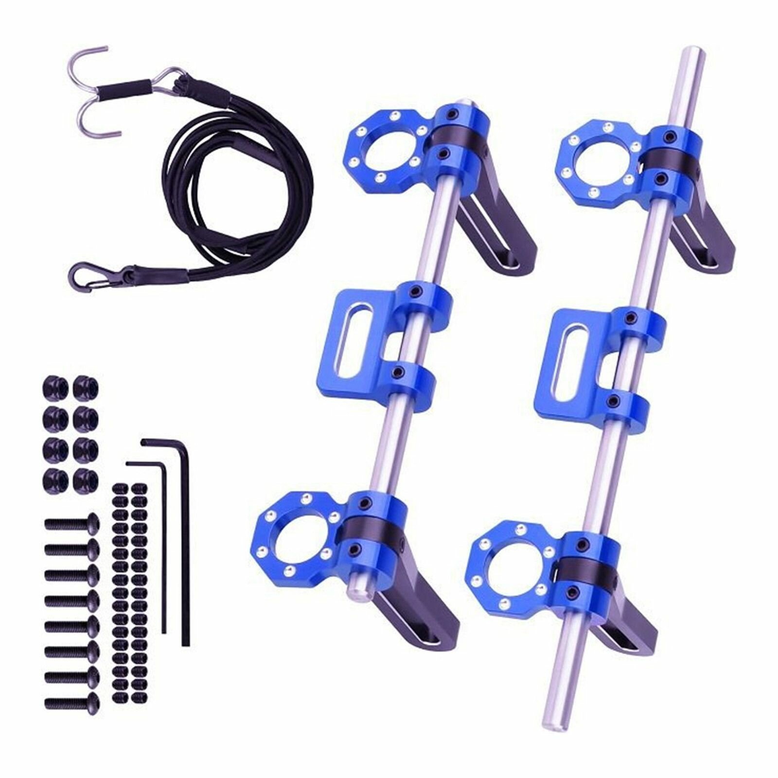 Прочный алюминиевый бампер 1/10 с регулируемым позиционированием