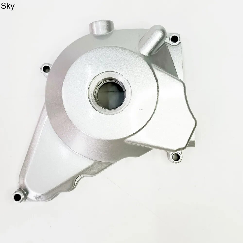 Крышка левого картера (генератора, левая крышка картера) Пит байк 125, 140, 150 e-starter стартер внизу нижний Питбайк