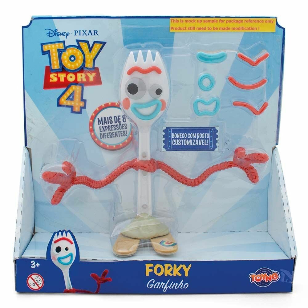 Disney Toy Story Forky Garfinho / Игрушка-вилка Вилка Пользовательских Выражений Из Истории Игрушек, Подходящая Для Детей В Возрасте От 3 Лет И Старше