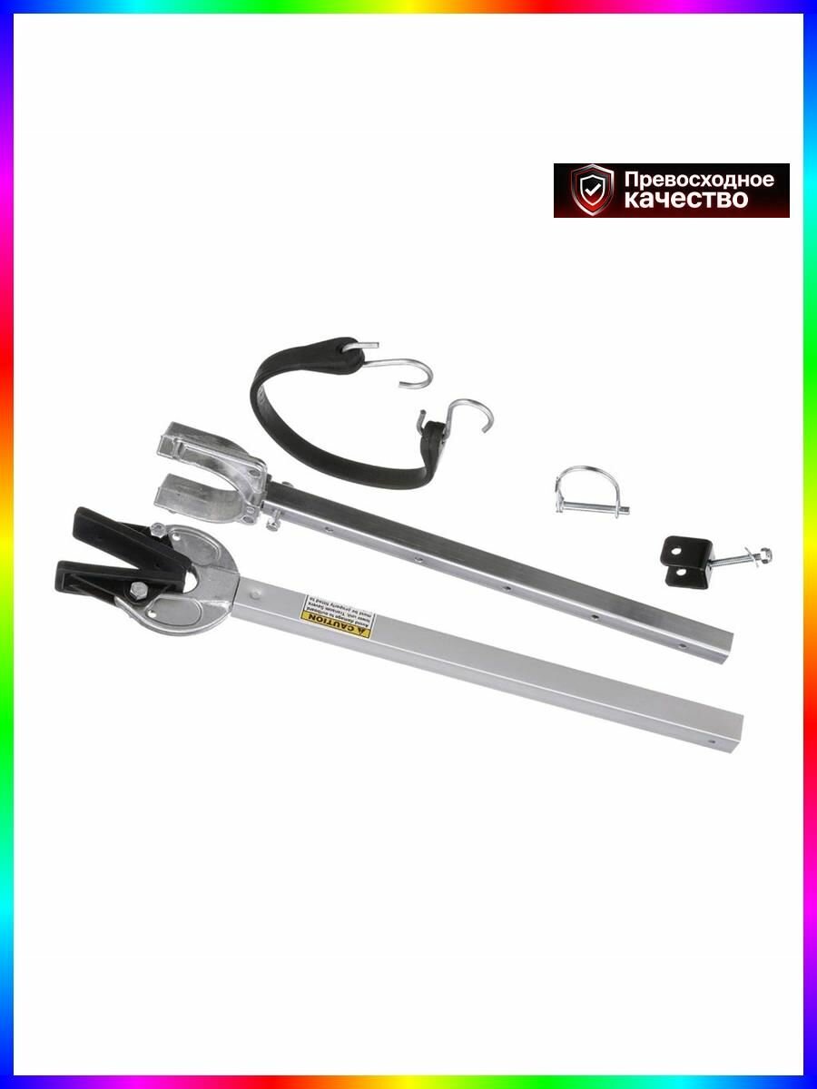 Опора для сиденья лодки, регулируемая длина 58-89 см, стальная