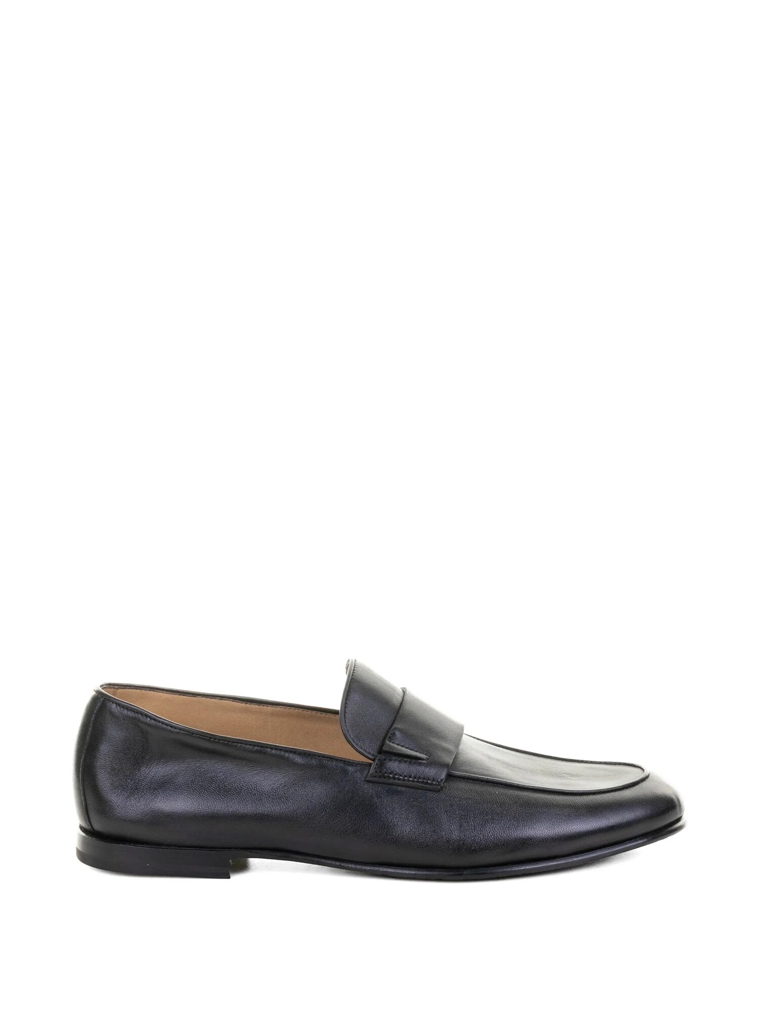 Лоферы Round-toe Penny leather loafers
