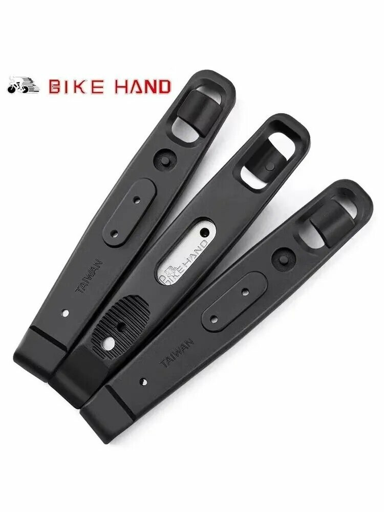 Bike Hand YC-305D Набор инструментов для накачки шин с стальным сердечником, высокопрочный ABS-пластик с внутренней сталью