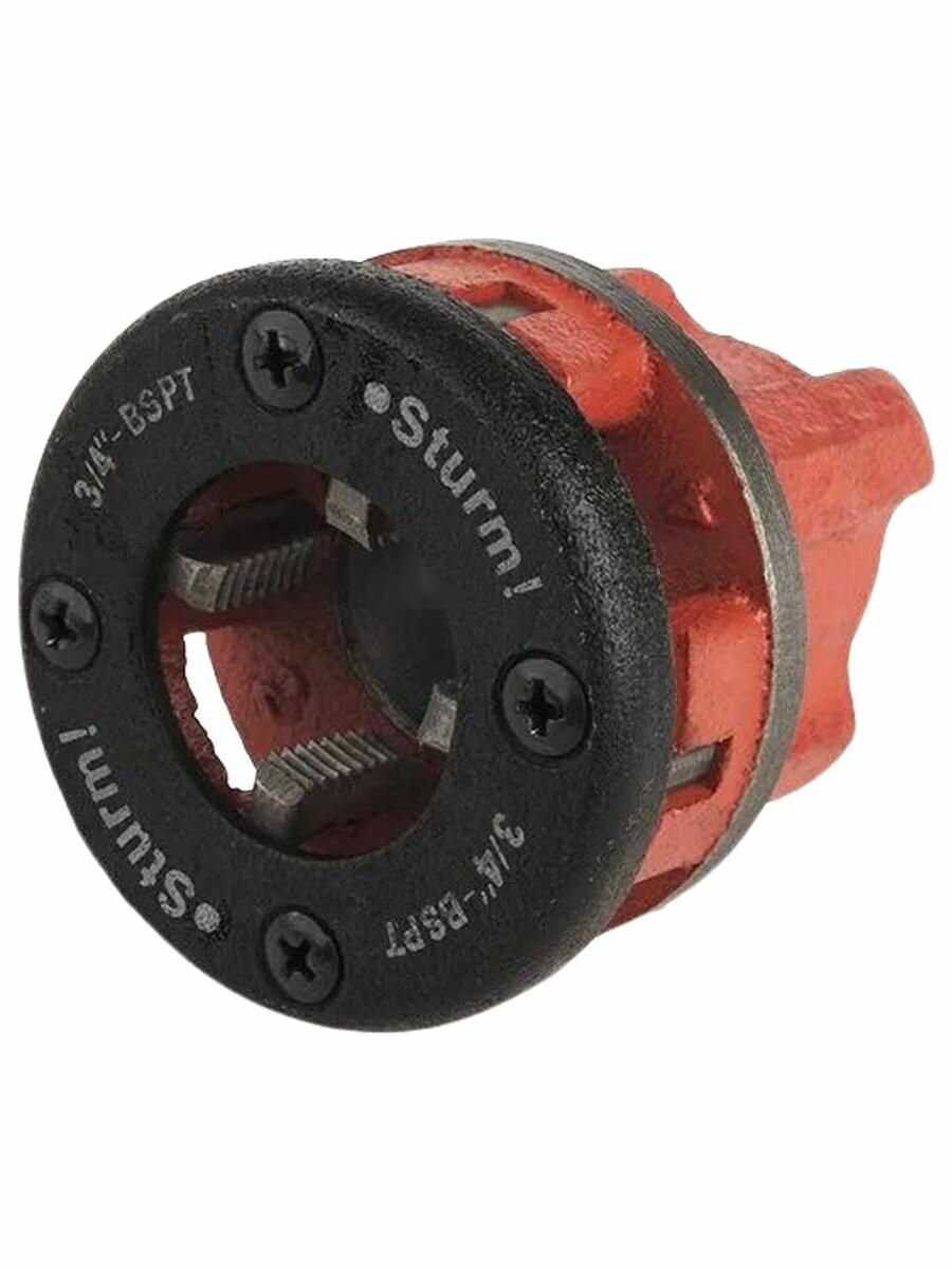 Клупп трубный 3/4", резцы из инструментальной стали. закалены, Sturm! 1065-04-3/4