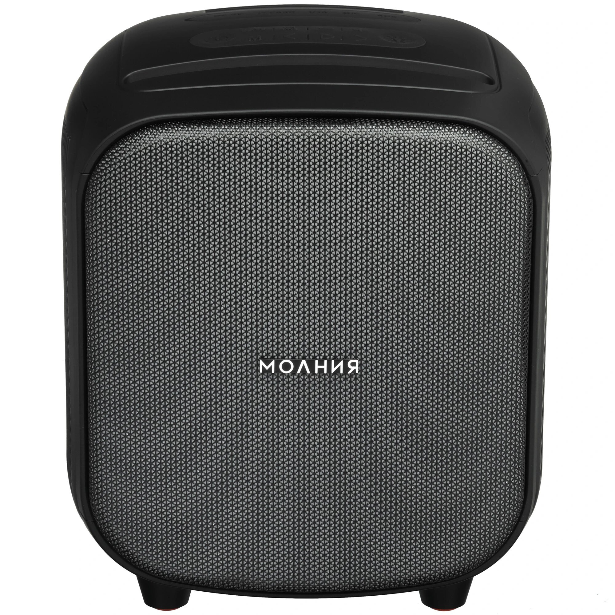 Беспроводная колонка урал Молния 1400, черная, Bluetooth 5.0, FM-Радио, пластик, 140W