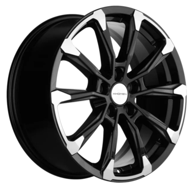 Диск колесный Khomen Wheels KHW1808 (Geely Coolray) 7,5x18 5x114,3 Dia54.1 ET50 цвет Black-FP