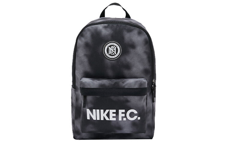 Сумка NIKE, фактура тиснение, черный