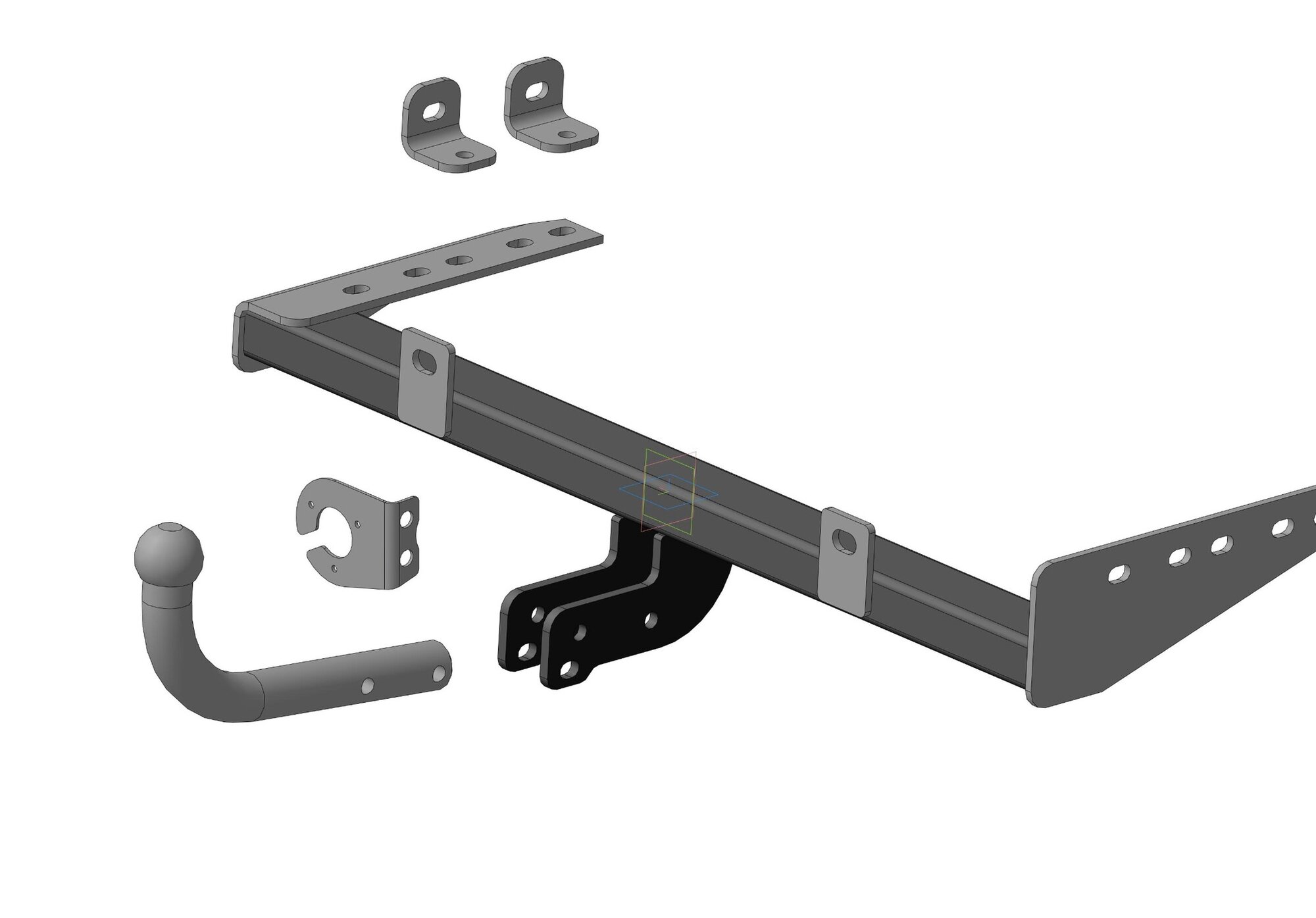 Фаркоп для Lada Granta седан/лифтбек/Cross 2011-, Lada Kalina седан 2004-2011, 2011-2018, Lada Kalina универсал 2007-2015, 2015-2018, Datsun on-Do седан 2014-2020, Lada Kalina Cross 2014-2018 крепление шара на двух болтах Трейлер.2194