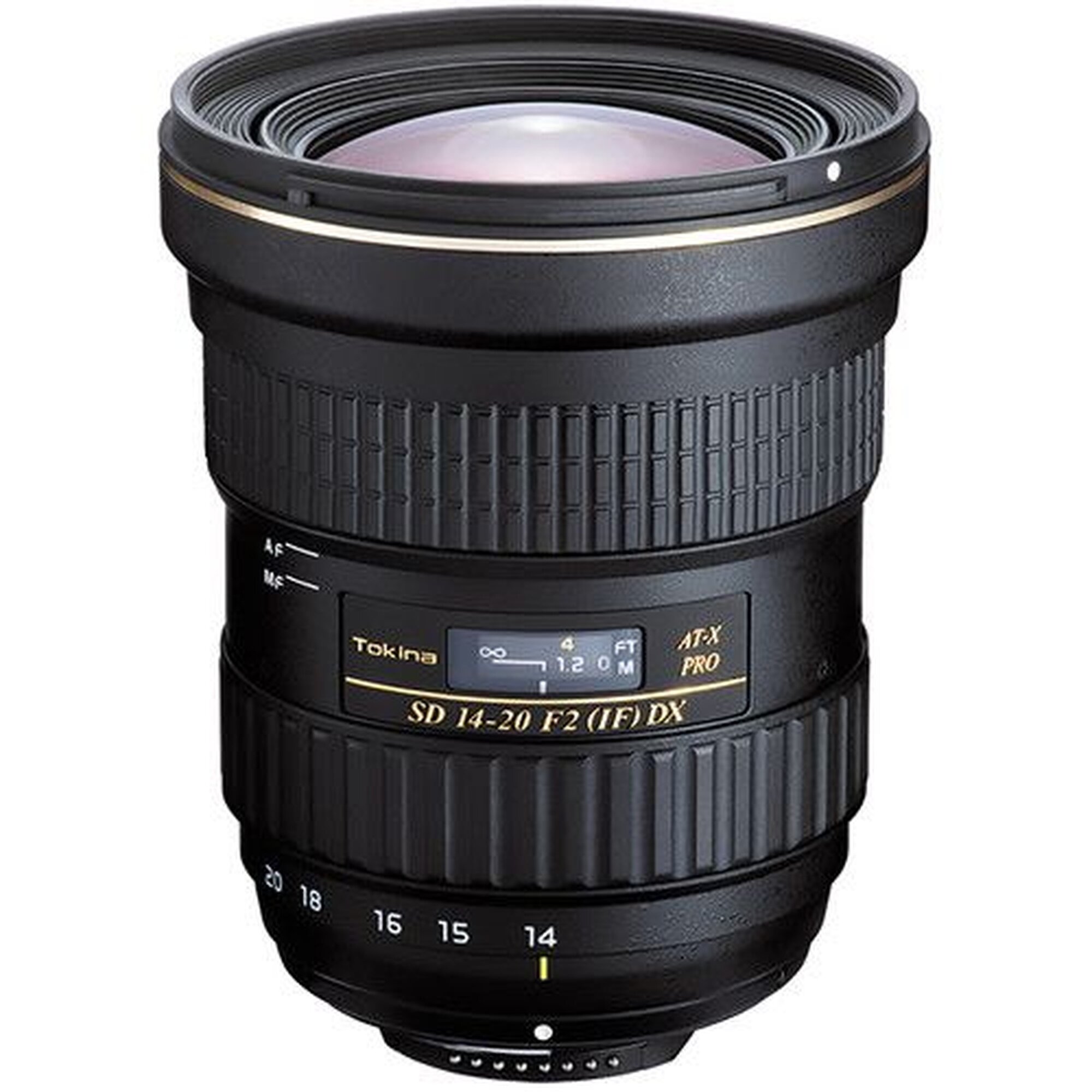 Объектив Tokina ATX 14-20mm, f/2, Pro DX, Nikon F, автофокус, черный