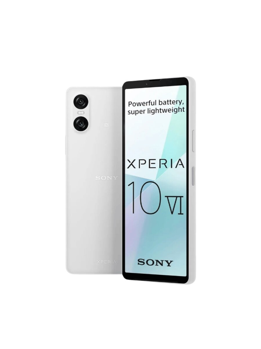 Мобильные телефоны Sony Xperia 10VI, Wi-Fi, Bluetooth, NFC,5.2, Android 14, Global,164,8,120,155,6.1,5000,2, несъемный,1920x1080, пластик, Galileo, GPS, QZSS, A-GPS, false, Android, датчик приближения